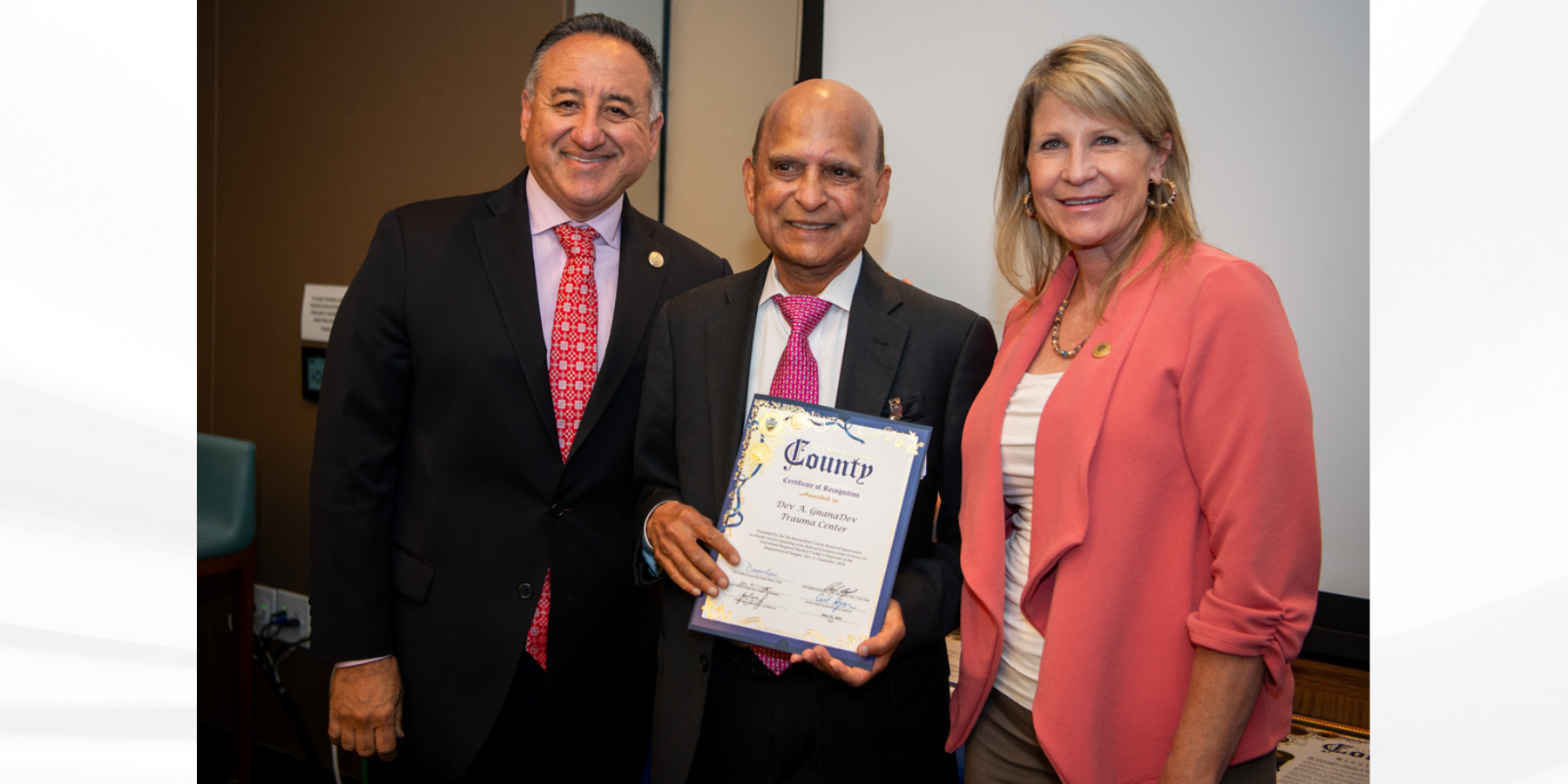 ARMC Trauma Center gets named after founding physician, leader